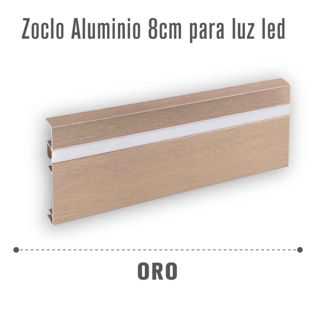 ᐈ Zoclo Decorativos de Aluminio RAMTEC