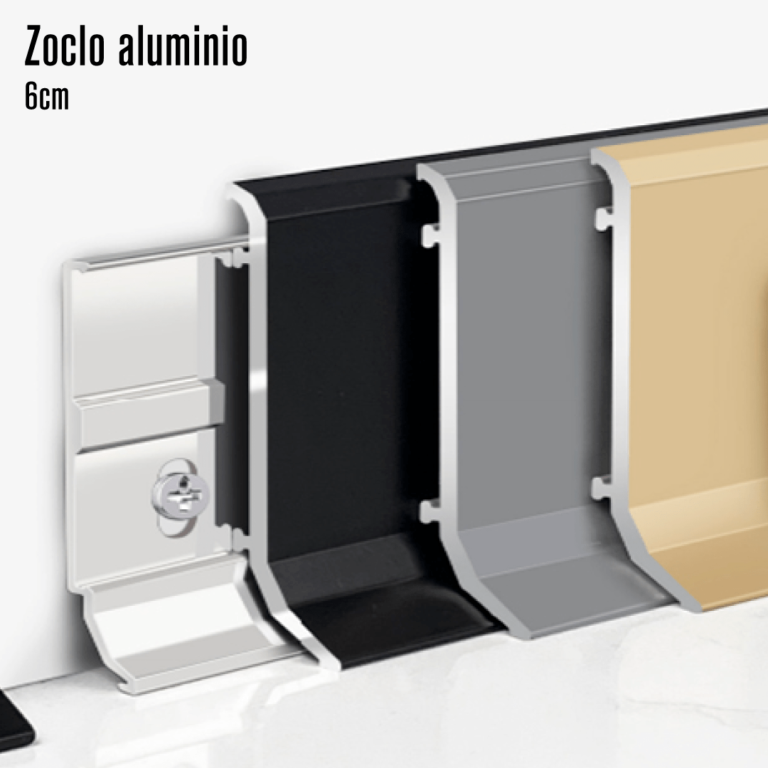 ᐈ Zoclo Decorativos de Aluminio RAMTEC